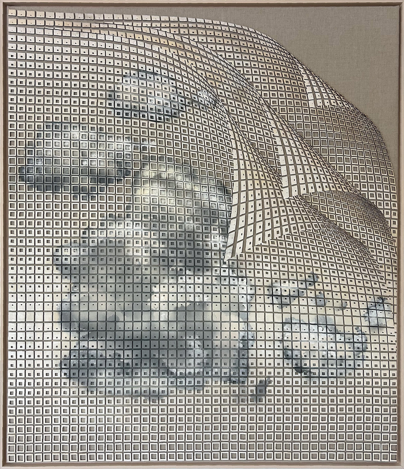 White clouds in the air de Val Wecerka (2023): Otros medios Acrílico ...