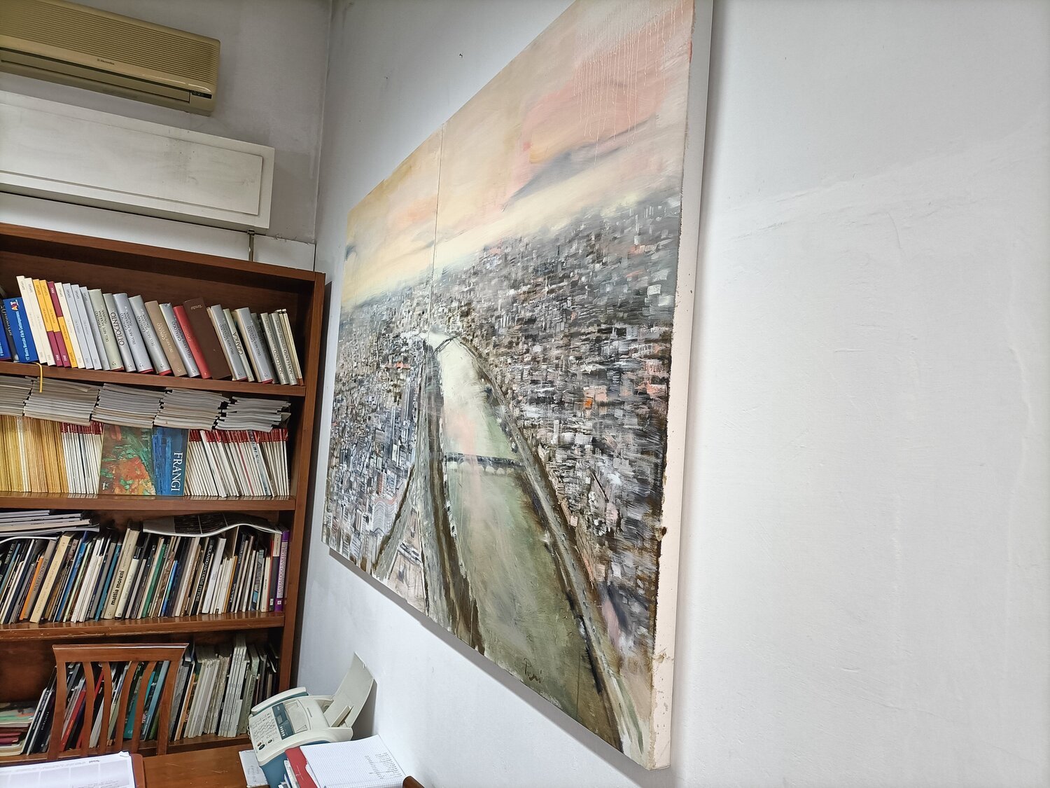 SORVOLANDO SUI PARTICOLARI N.25 by Alfredo Pini (2023) : Painting Oil ...