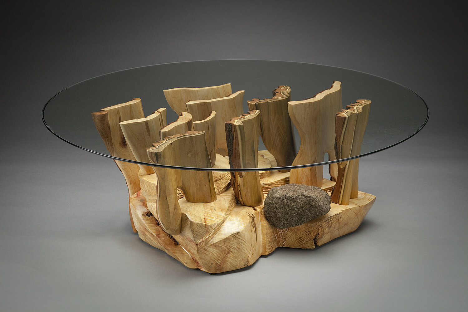 Formations Coffee Table by Aaron Laux (2016) : Sculpture Wood - Singulart