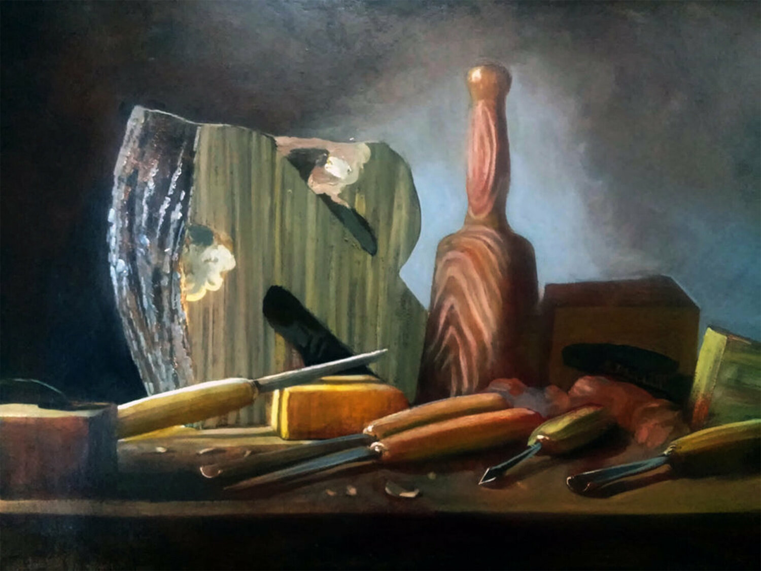 Portrait of the Alef by David Louis (2015) : Painting Oil on Canvas ...