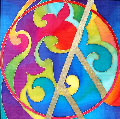 The Mountain by Zhazira Ayagan (2019) : Textile Wool on Wood - Singulart