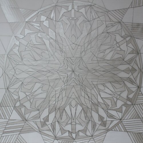 The Mountain by Zhazira Ayagan (2019) : Textile Wool on Wood - Singulart