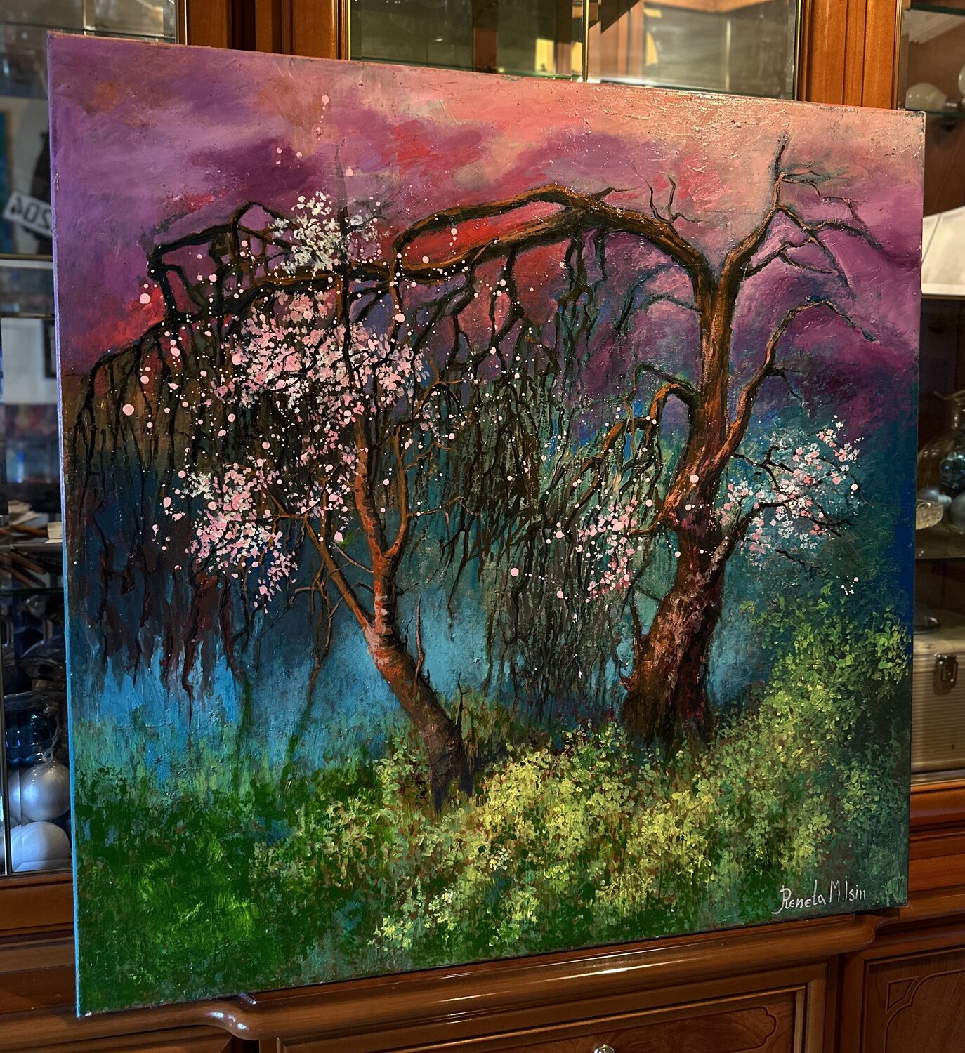 " Spring " by Reneta Isin (2023) : Painting Oil on Canvas - Singulart