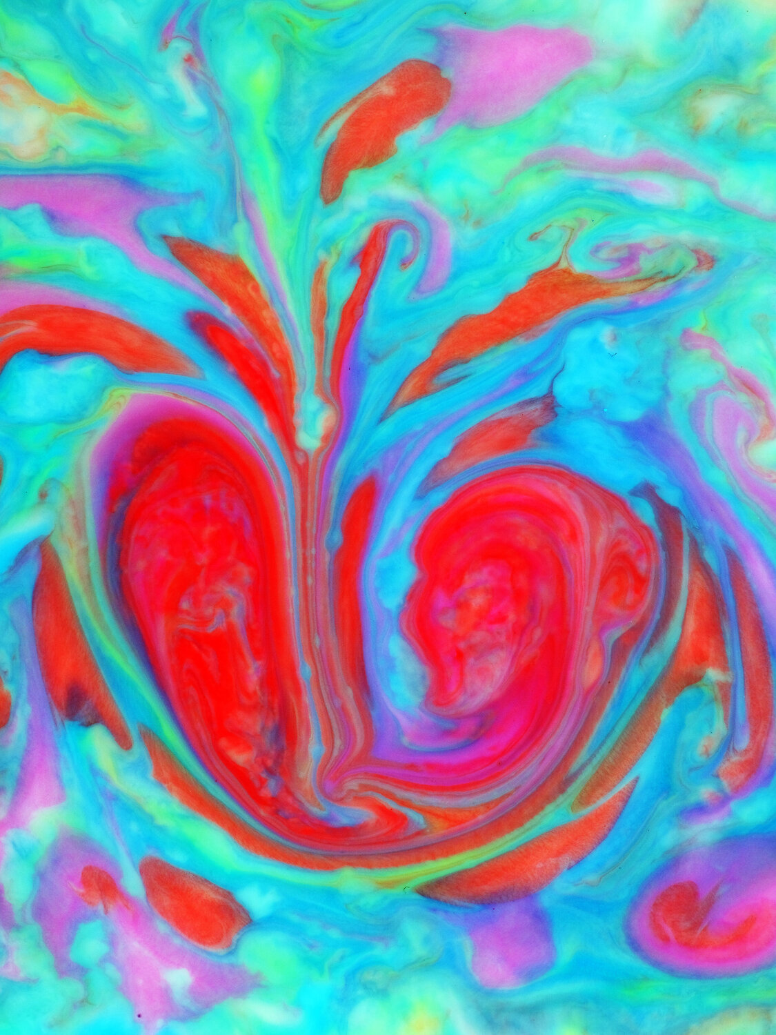 Fluidity Of Colors 10 by Acrymx (2018) : Photography Digital on Paper ...