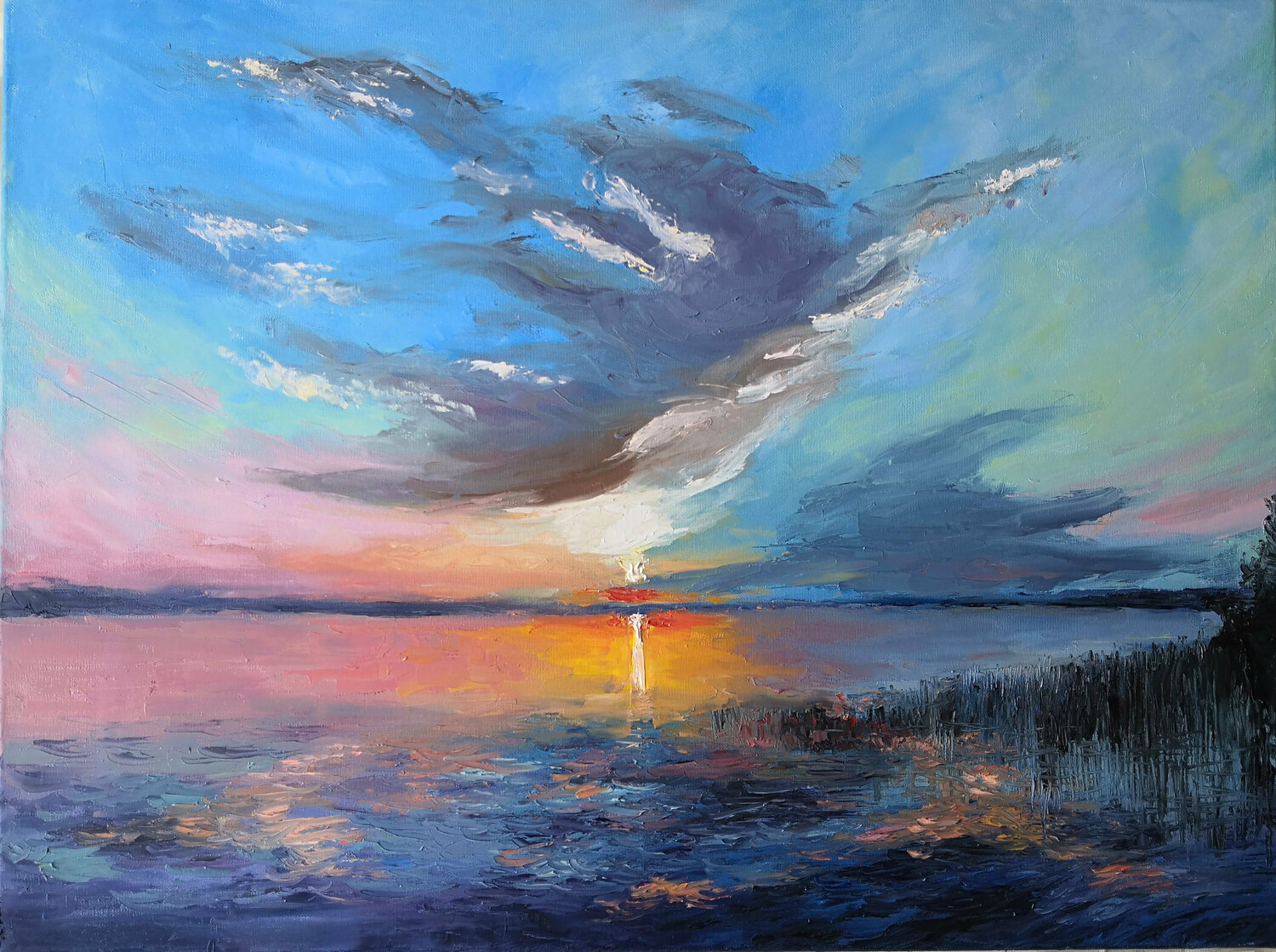 Impasto Techniques On Canvas