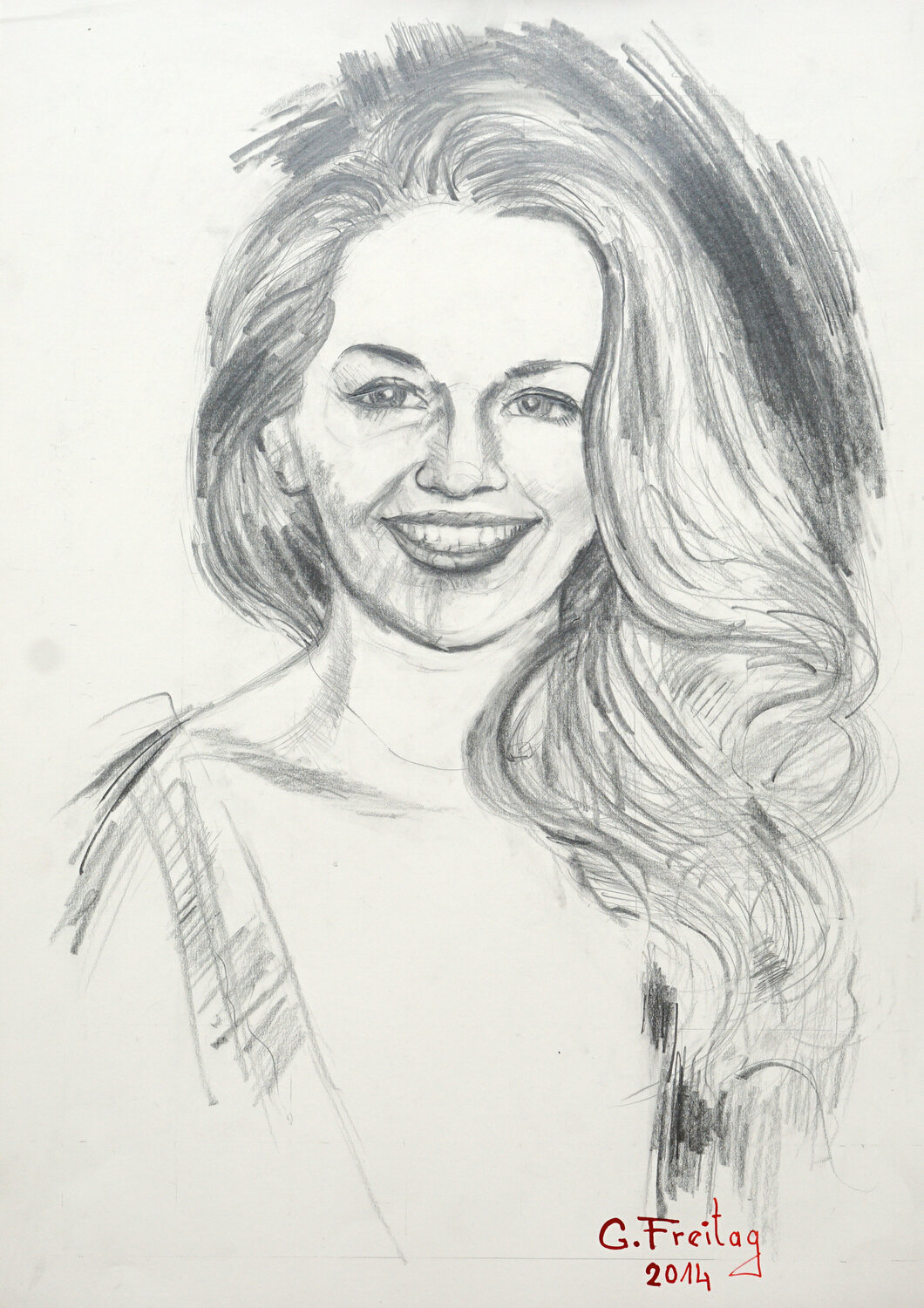 Drawing Of Rita Ora