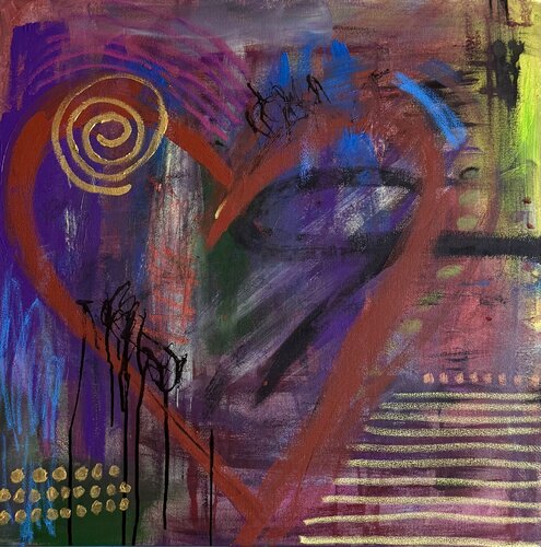 Untitled de Stephanie Dillon (2020): Pintura Acrílico, Graffiti en ...