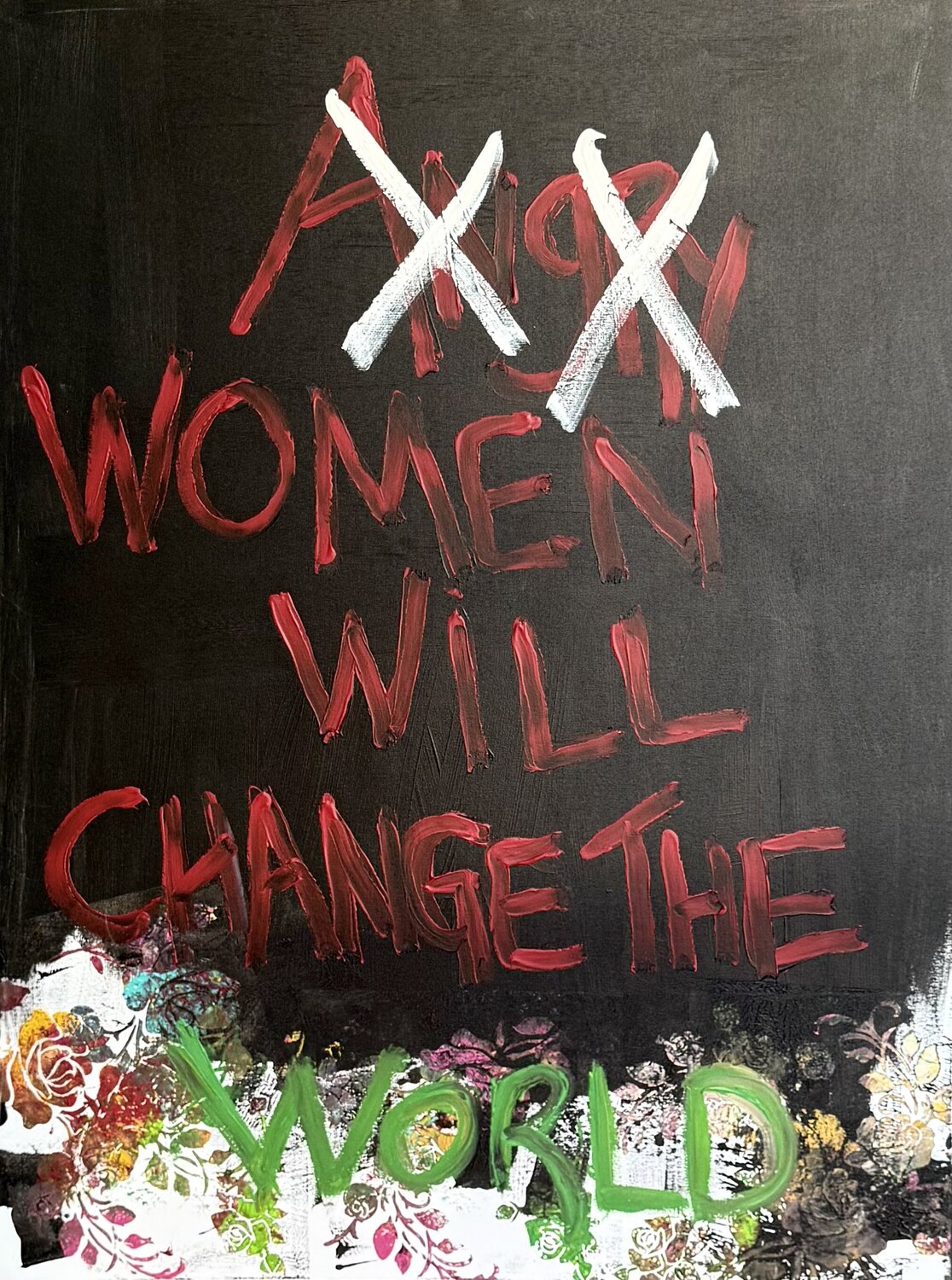 Untitled de Stephanie Dillon (2020): Pintura Acrílico, Graffiti en ...