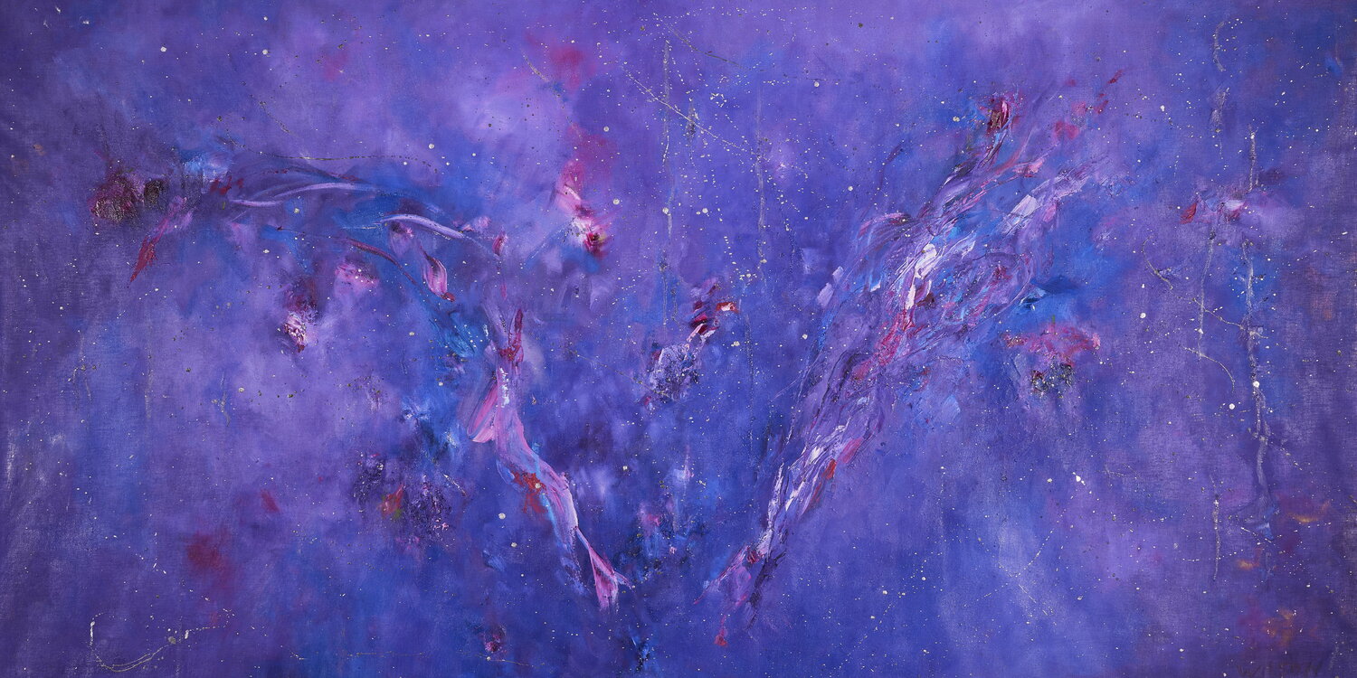 The Birth of a Star System by Candace Wilson (2023) : Painting Oil on ...