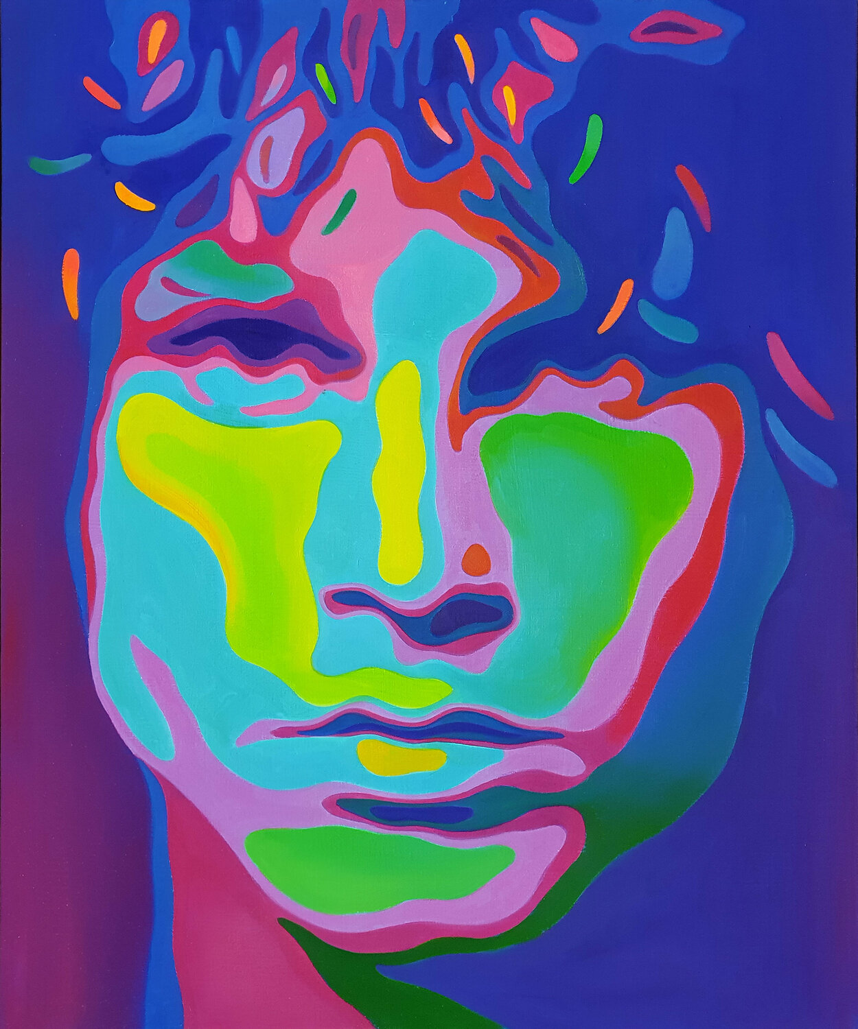 Jim Morrison by Ji Young Kim (2016) : Painting Oil on Canvas - Singulart