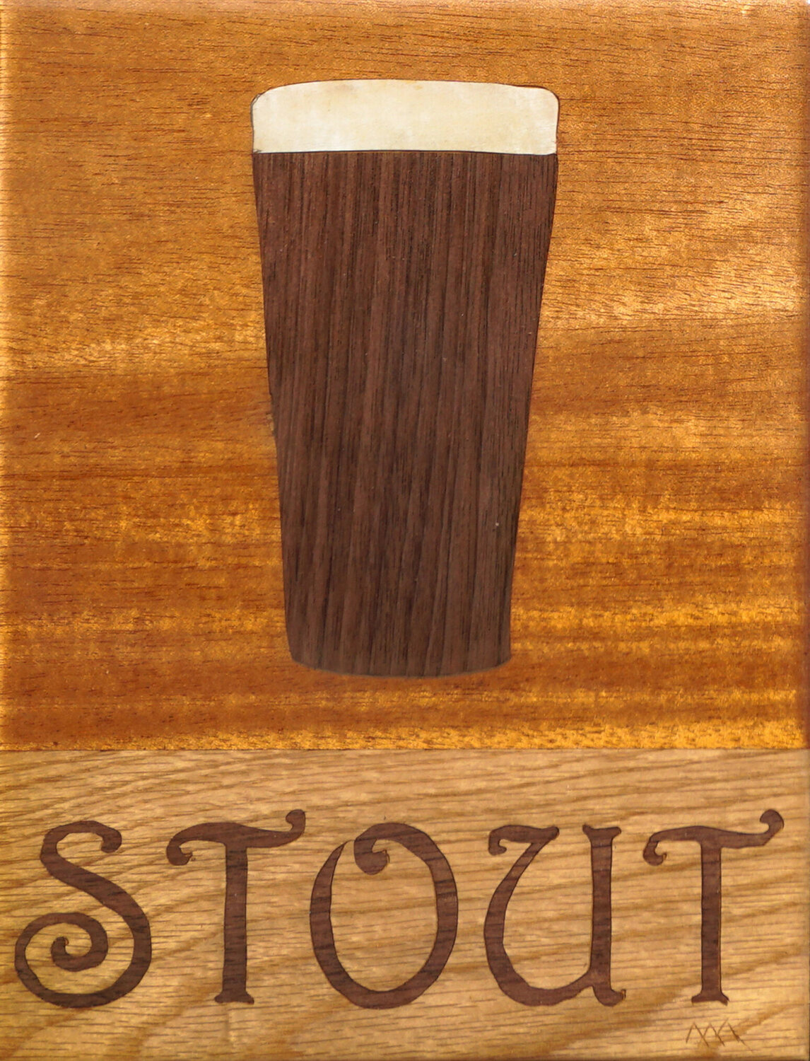 Wooden Stout by Mac Hillenbrand (2016) : Painting Resin, Staining on ...