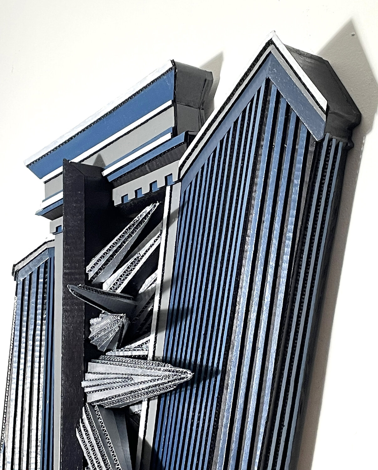 The Time Is Now by Mark Wiesner (2023) : Sculpture Wood, Cardboard ...