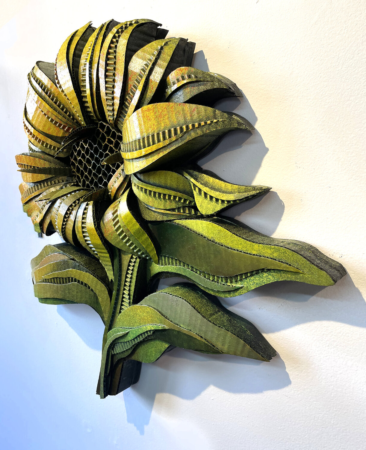 A Flower For Vincent by Mark Wiesner (2022) : Sculpture Cardboard ...