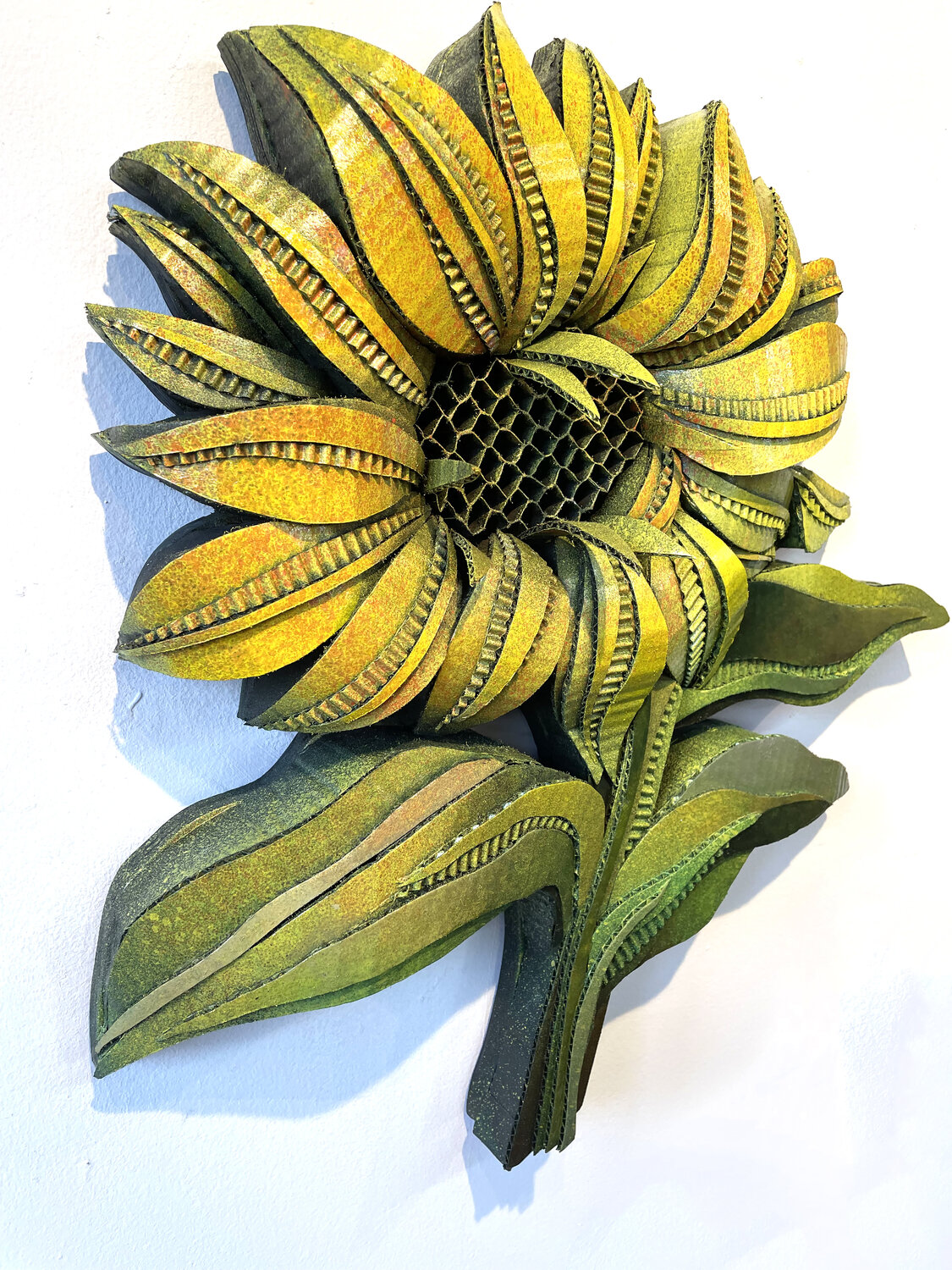 A Flower For Vincent by Mark Wiesner (2022) : Sculpture Cardboard ...