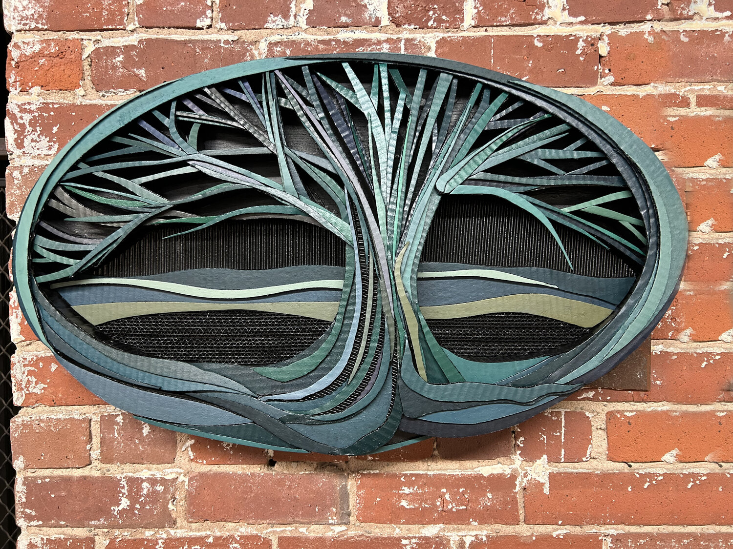 An Arc of Serenity by Mark Wiesner (2023) : Sculpture Wood, Cardboard ...