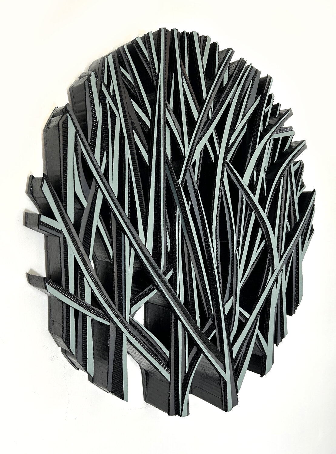 The Overstory by Mark Wiesner (2022) : Sculpture Wood, Cardboard ...