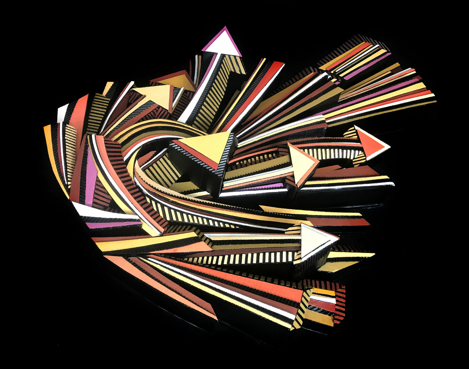 The Confluence of Forces by Mark Wiesner (2020) : Sculpture Acrylic ...