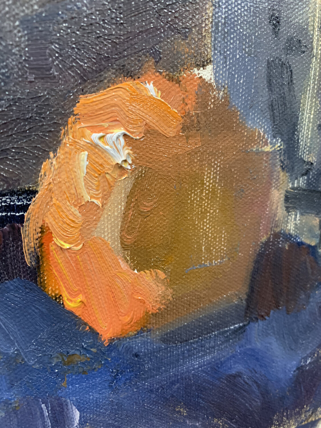 Party with fire extinguisher von Ekaterina Belukhina (2023): Malerei Öl ...