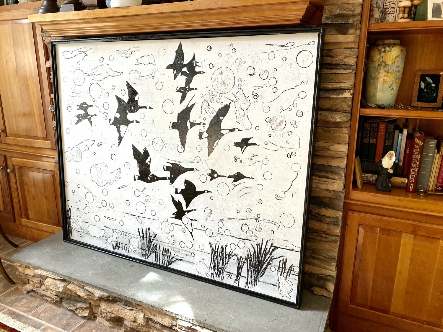 Canada Geese 101 by Todd Monaghan (2021) : Painting Acrylic, Oil on ...