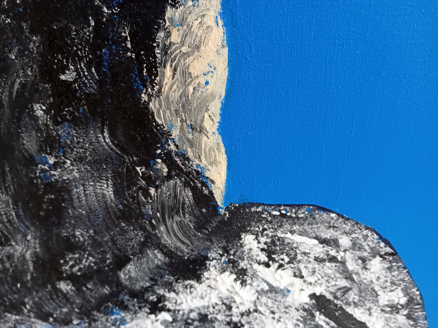 Body Lying von Patrick Joosten (2024): Malerei Acryl auf Leinwand - Singulart