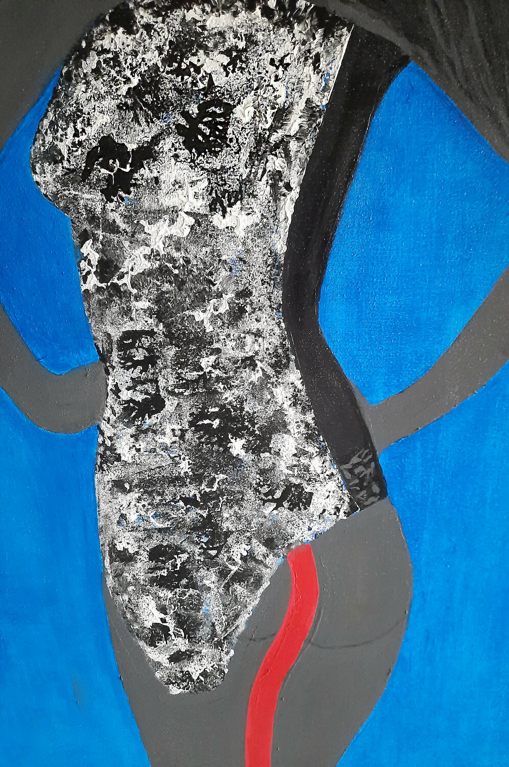 Body Back by Patrick Joosten (2020) : Painting Acrylic on Canvas - Singulart