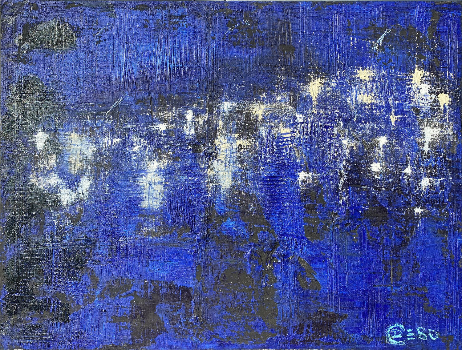 "Milky Way / City" by Sven 'Debo' Bode de Sven Bode (2021): Pintura ...