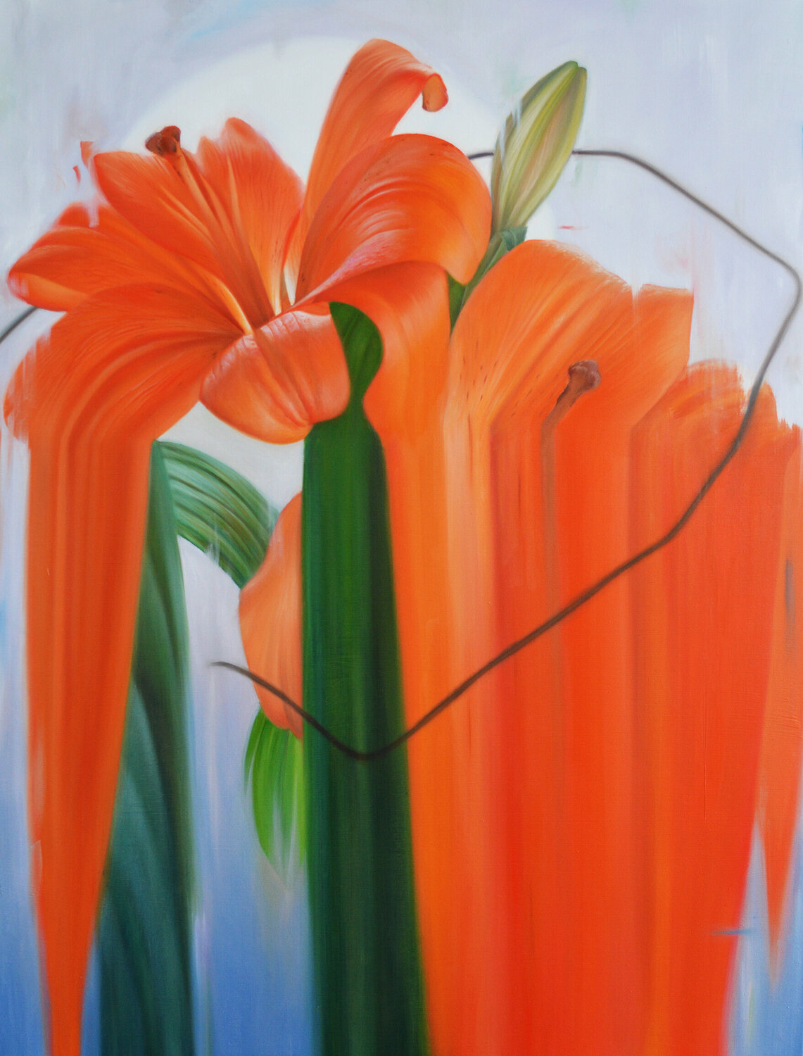 FLOW3R by Luke Mack (2018) : Painting Oil on Canvas - Singulart