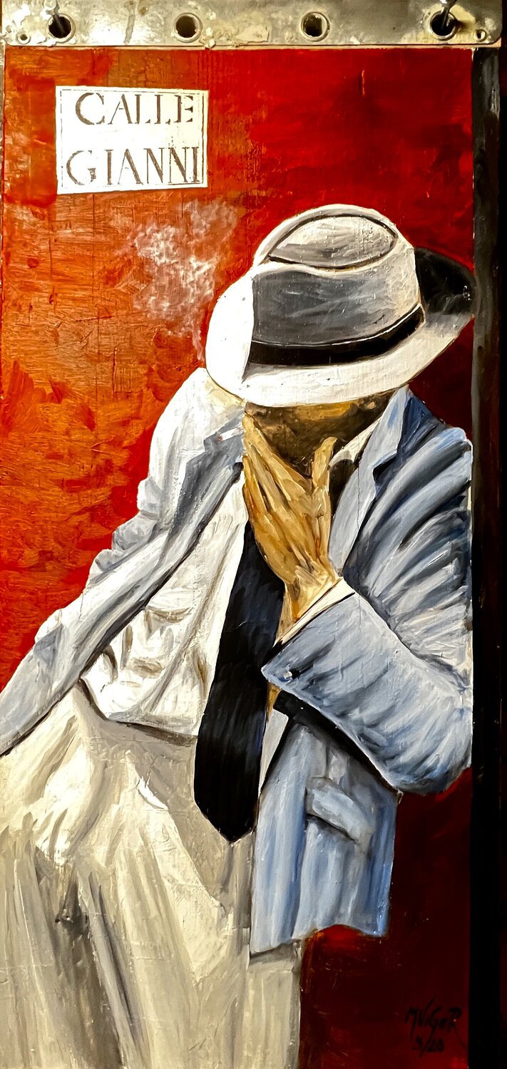 CALLE GIANNI by Michael Viger (2023) : Painting Oil on Wood - Singulart