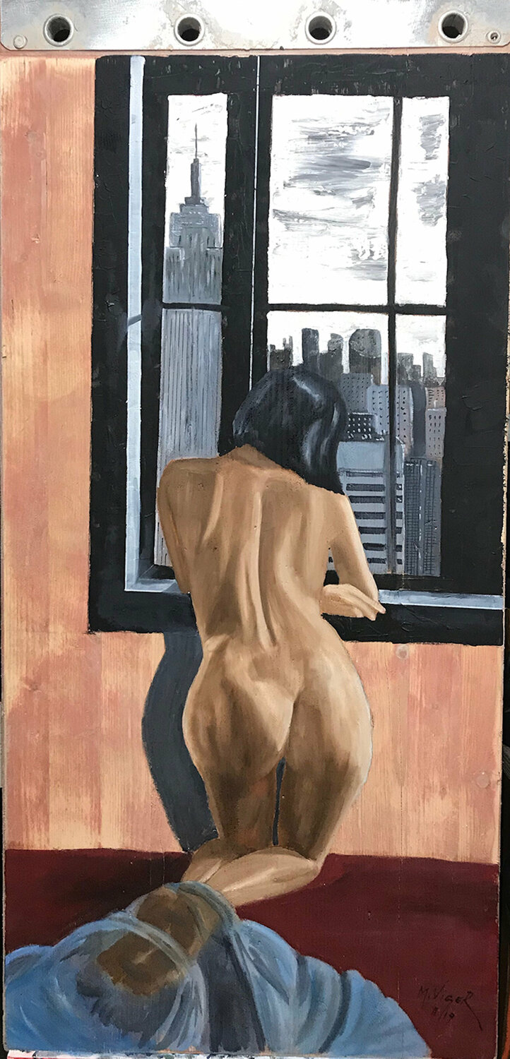 THE LADY'S DREAMS by Michael Viger (2019) : Painting Oil on Wood ...
