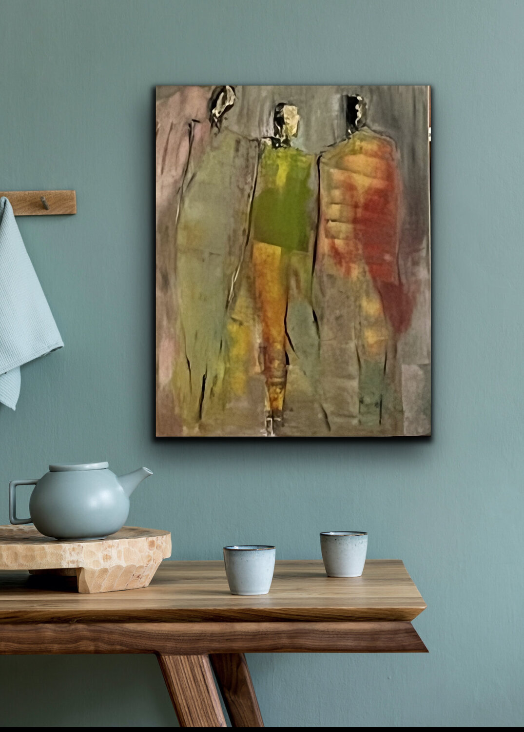 African princesses by Marie Rouach (2023) : Painting Acrylic, Gilding ...