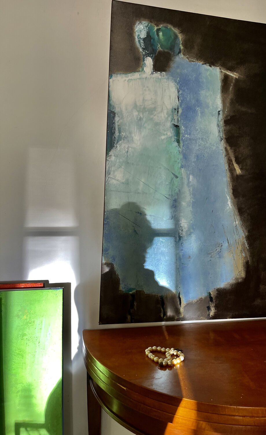 Personages bleus by Marie Rouach (2023) : Painting Acrylic on Canvas ...