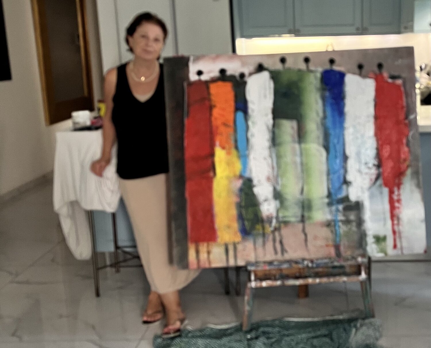 Abstraites by Marie Rouach (2023) : Painting Acrylic on Canvas - Singulart