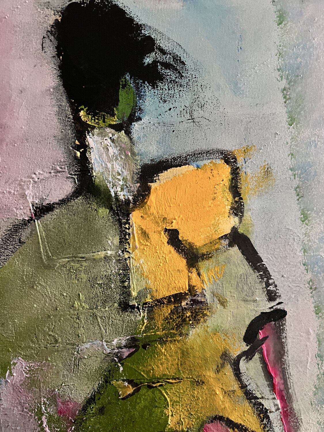 Femmes by Marie Rouach (2023) : Painting Acrylic on Canvas - Singulart