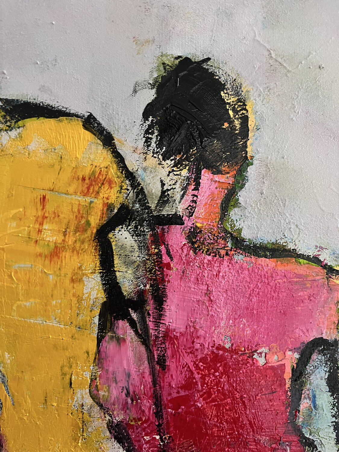 Femmes by Marie Rouach (2023) : Painting Acrylic on Canvas - Singulart