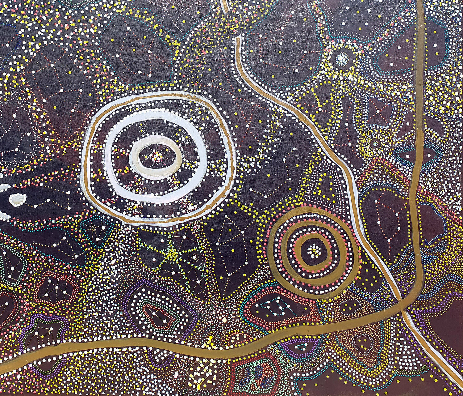 Carte céleste by Philippe Abril (2021) : Painting Acrylic on Canvas - Singulart