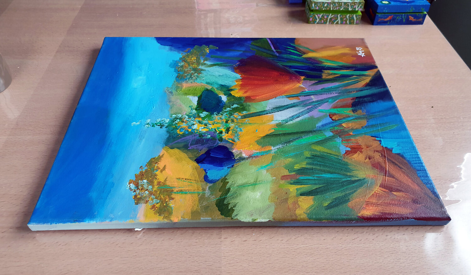 Les simples by Philippe Abril (2023) : Painting Acrylic on Canvas - Singulart