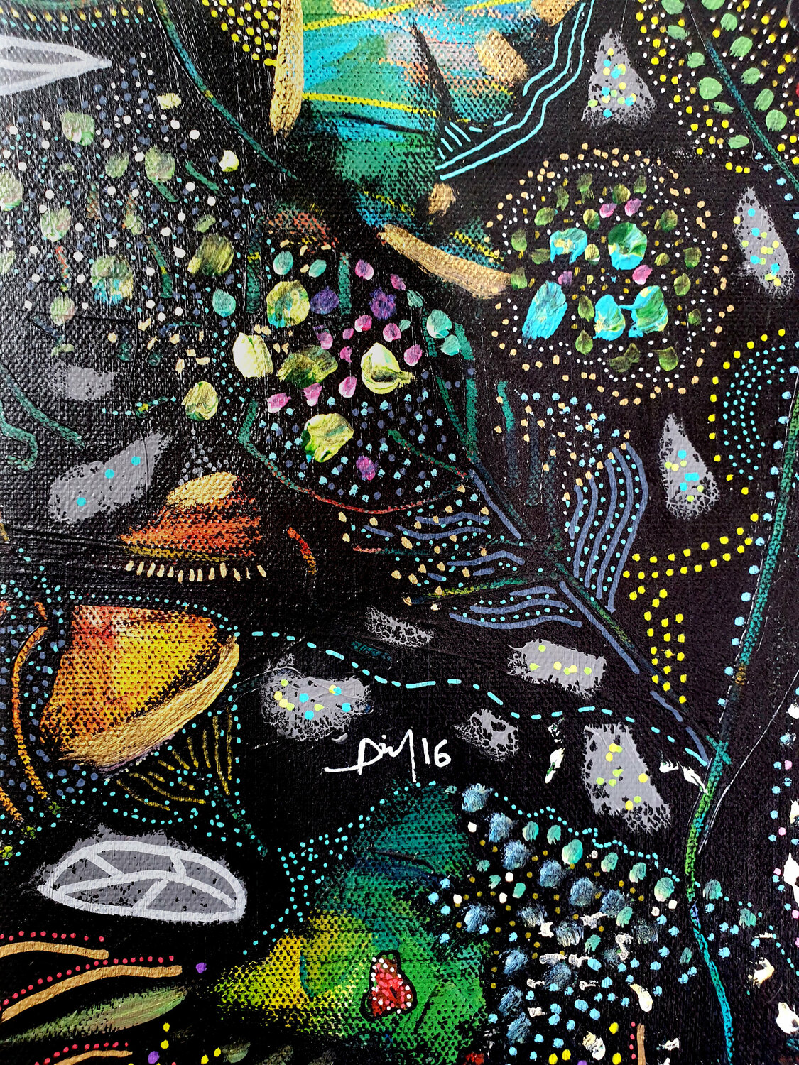 Phylogénie by Philippe Abril (2016) : Painting Acrylic on Canvas - SINGULART