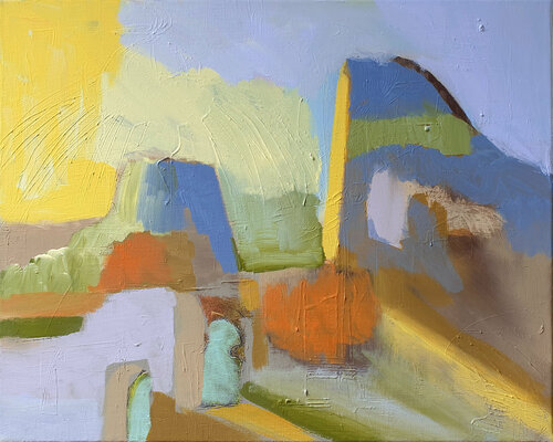 Paysage pour demain by Philippe Abril (2021) : Painting Acrylic on Canvas - Singulart