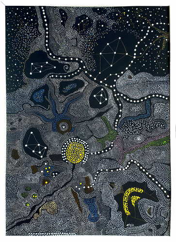 A ciel ouvert by Philippe Abril (2021) : Painting Acrylic on Cardboard - Singulart