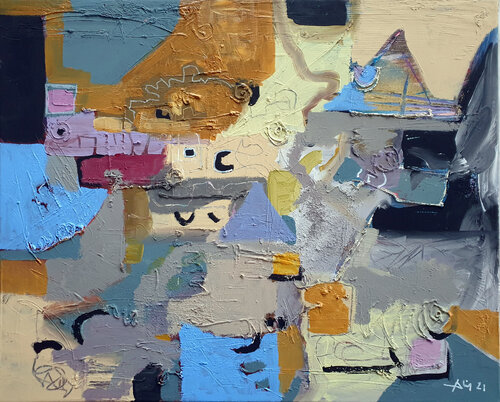 Paysage pour demain by Philippe Abril (2021) : Painting Acrylic on Canvas - Singulart