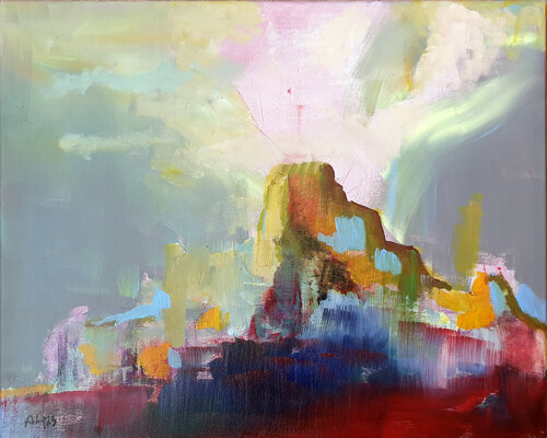 Paysage pour demain by Philippe Abril (2021) : Painting Acrylic on Canvas - Singulart