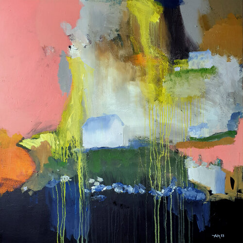 Paysage pour demain by Philippe Abril (2021) : Painting Acrylic on Canvas - Singulart