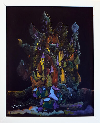 Les grands feux by Philippe Abril (2025) : Painting Acrylic on Canvas - Singulart