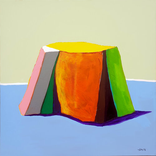 Territoire de la joie by Philippe Abril (2025) : Painting Acrylic on Canvas - Singulart