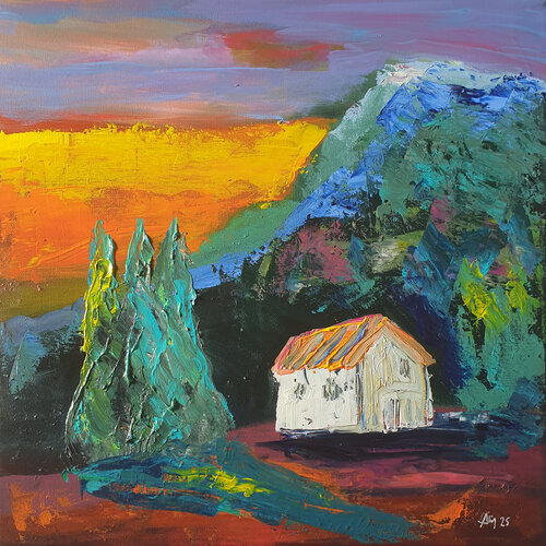 Grand fourmilier by Philippe Abril (2025) : Painting Acrylic on Canvas - Singulart