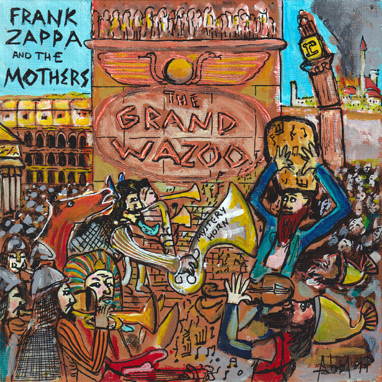 Frank Zappa Painting