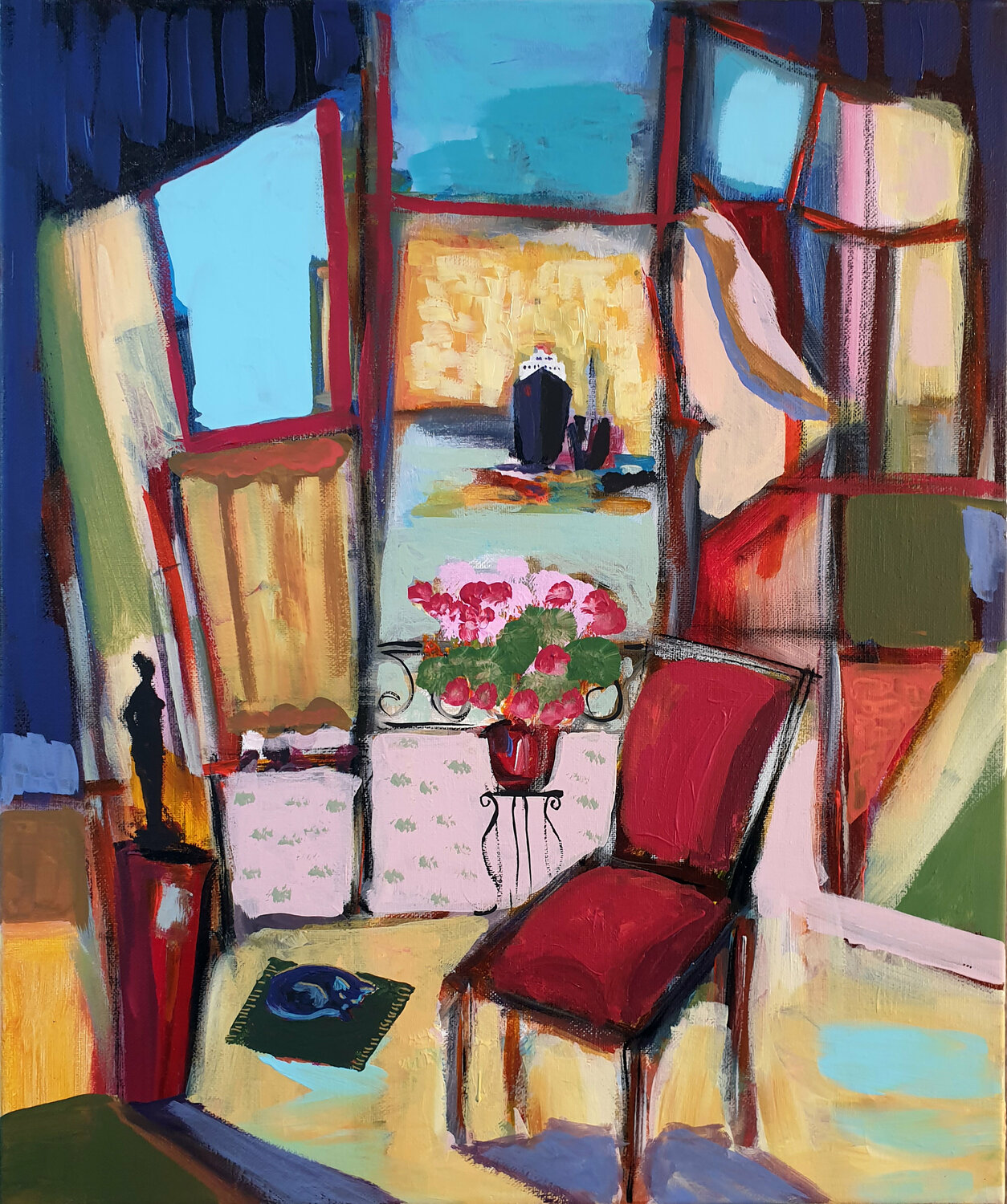 Art Déco by Philippe Abril (2021) : Painting Acrylic on Canvas - Singulart