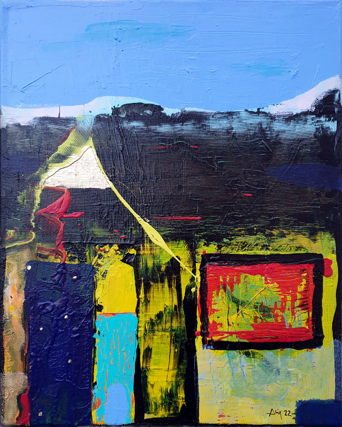 Nagoro by Philippe Abril (2022) : Painting Acrylic on Canvas - Singulart