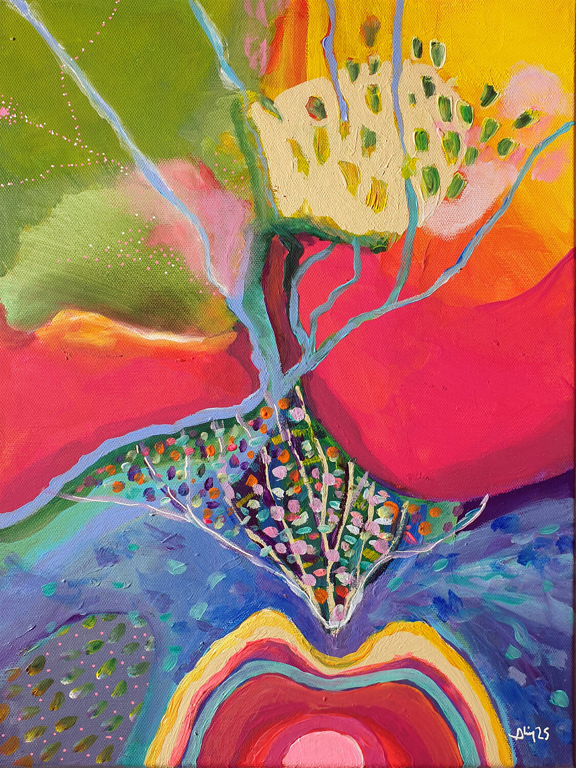 Quelle chance ! by Philippe Abril (2025) : Painting Acrylic on Canvas - Singulart