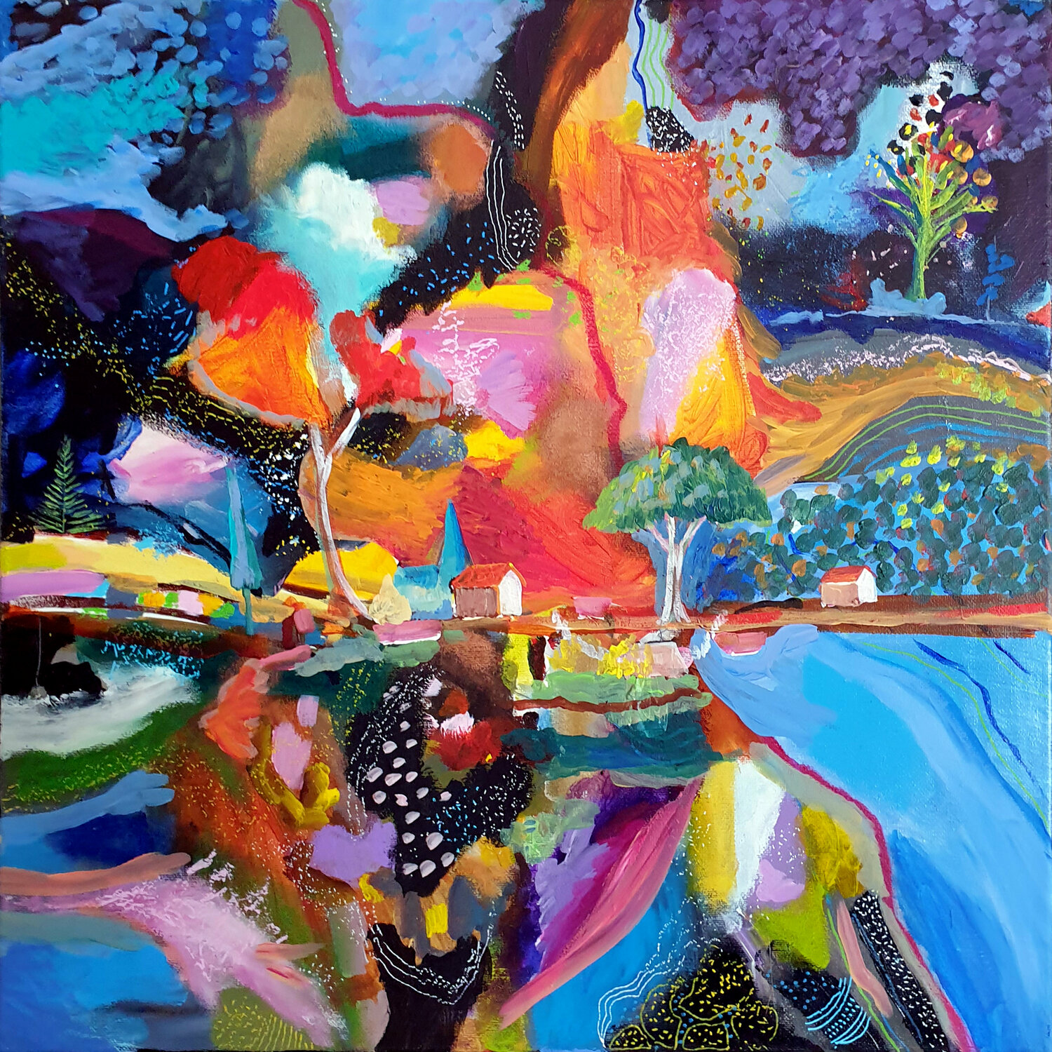 Archives du rêve numéro 275 by Philippe Abril (2020) : Painting Acrylic on Canvas - SINGULART